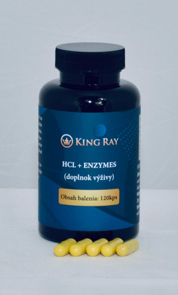 Kingray HCl + Enzymes – Digestive Support Complex | Kingray