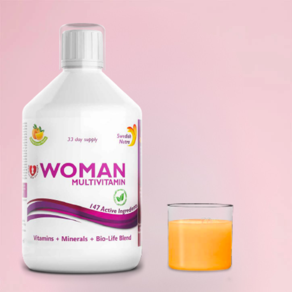 Swedish Nutra WOMAN MULTIVITAMIN 500ml :: Kingray.eu